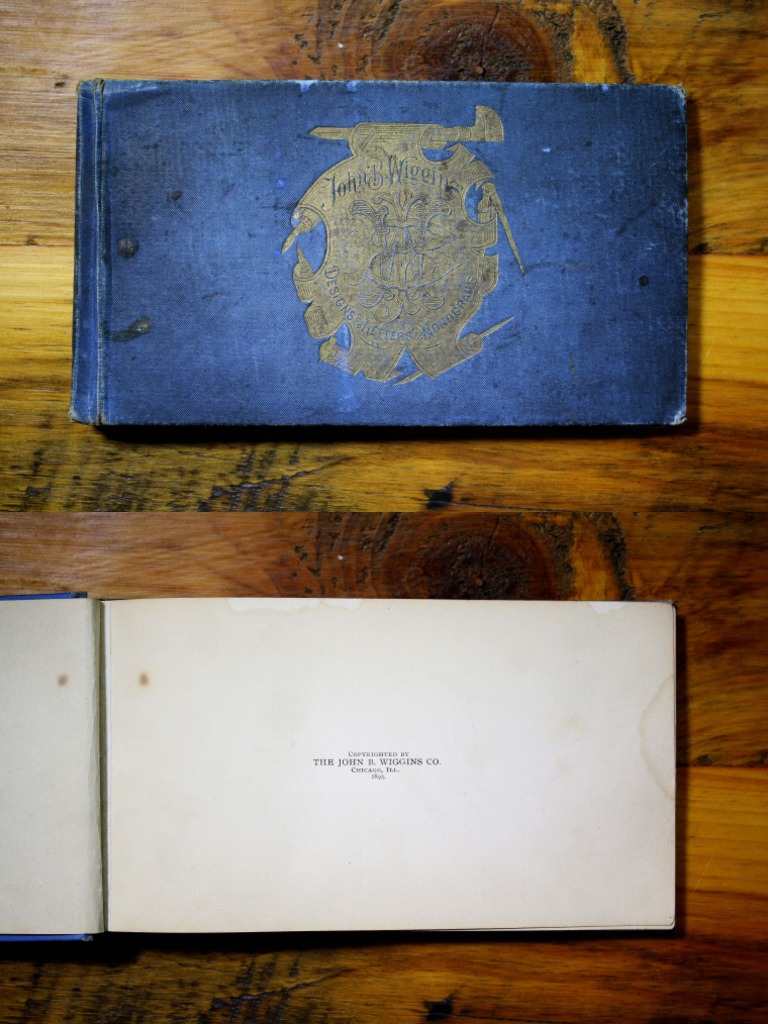 Designs For Letters and Monograms - John B. Wiggins - 1893 | PDF