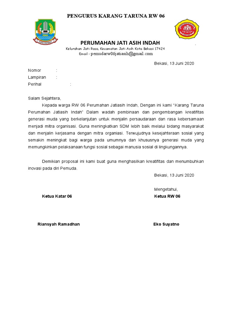 Proposal Katar Terbaru | PDF