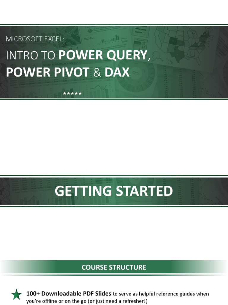 PowerQuery PowerPivot DAX | PDF PowerQuery PowerPivot DAX | PDF