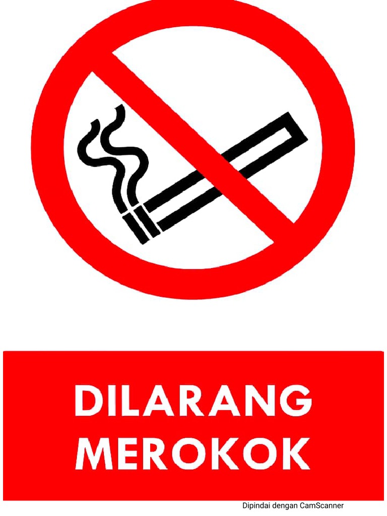 Rambu Larangan K3 | PDF