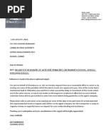 Internship Extension Letter | PDF