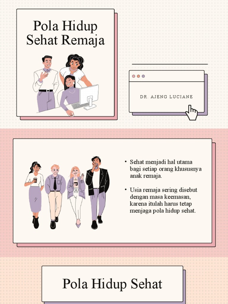 Pola Hidup Sehat Remaja | PDF