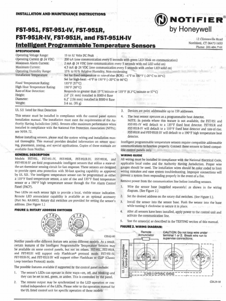 FST-951, FST-951 Iv, FST-951R, FST-951R Iv, FST-951H, FST-951H Iv | PDF