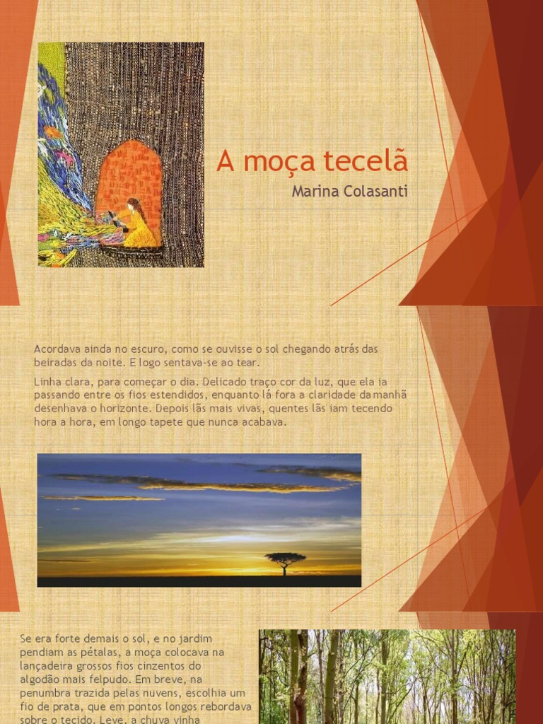 A Moça Tecelã | PDF | Poesia