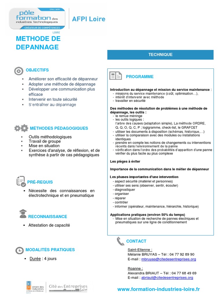Methode Depannage | PDF