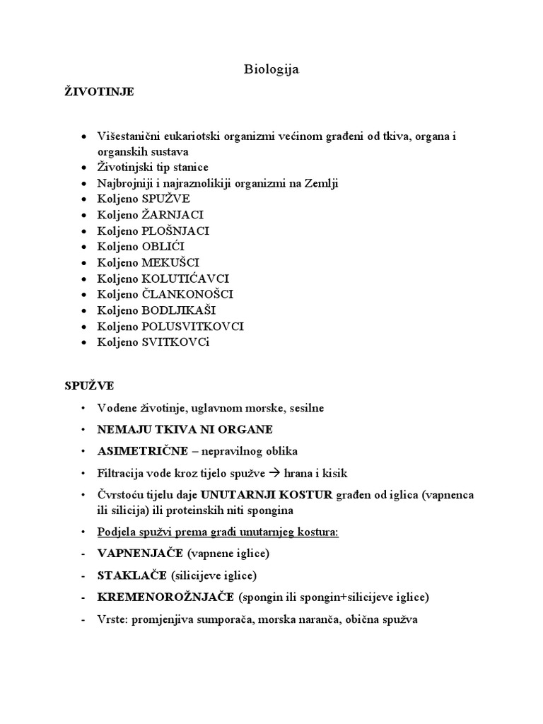 Biologija 2 | PDF