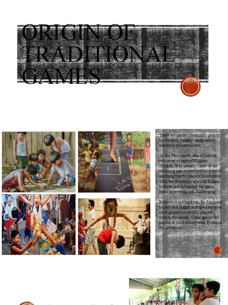 ORIGIN OF TRADITIONAL GAMES Lesson 2 | PDF