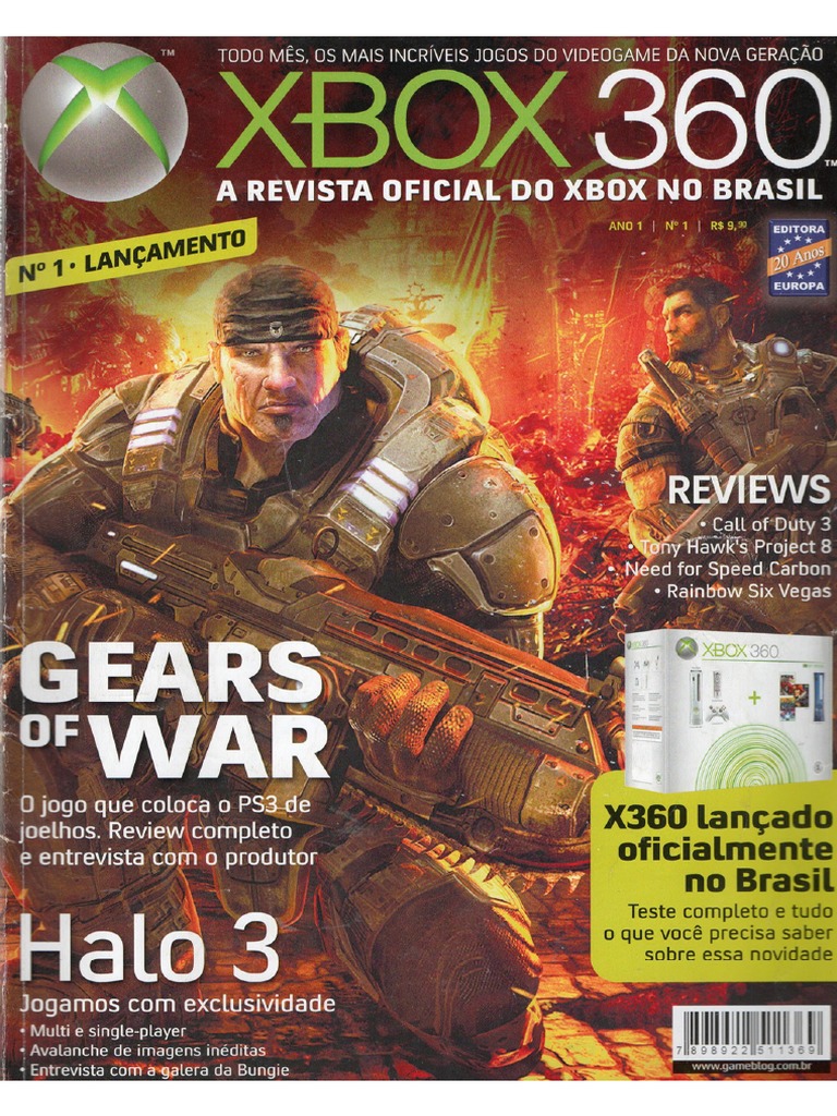 Revista Xbox 360 - 00011 Gears of War | PDF