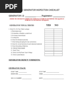Air Compressor Inspection Checklist-Daily | PDF