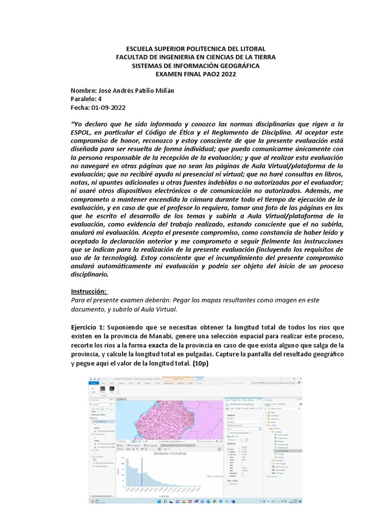 Examen Practico 2P 2T 2022 | PDF | Mapa