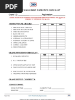 FC 4.1.6 - Synthetic Sling Inspection Checklist Form | PDF