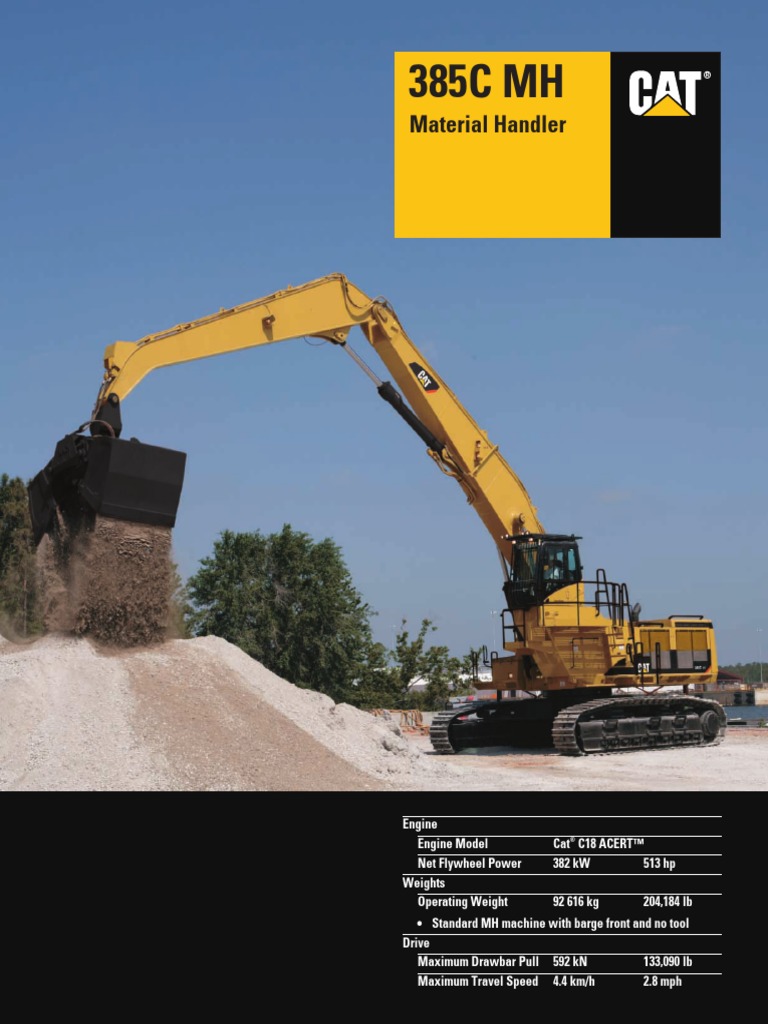 Cat-385c MH | PDF