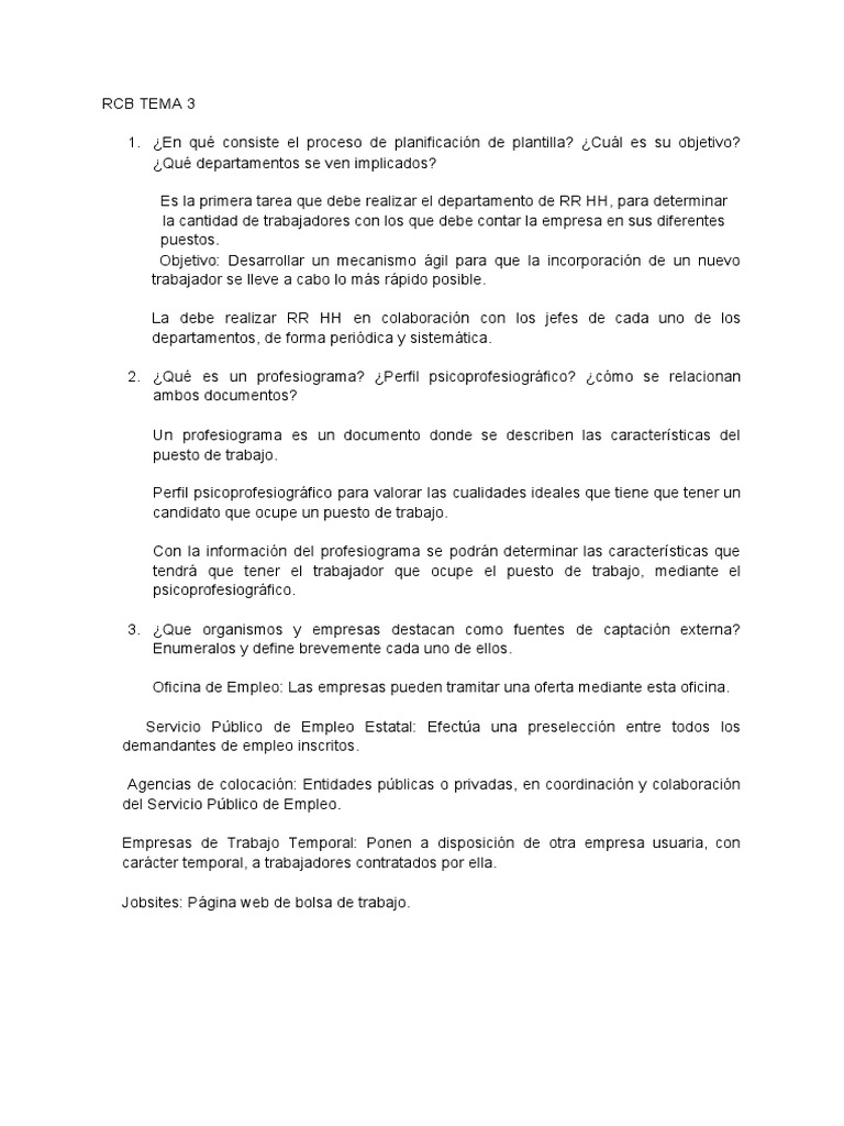 RCB TEMA 3 Tarea | PDF