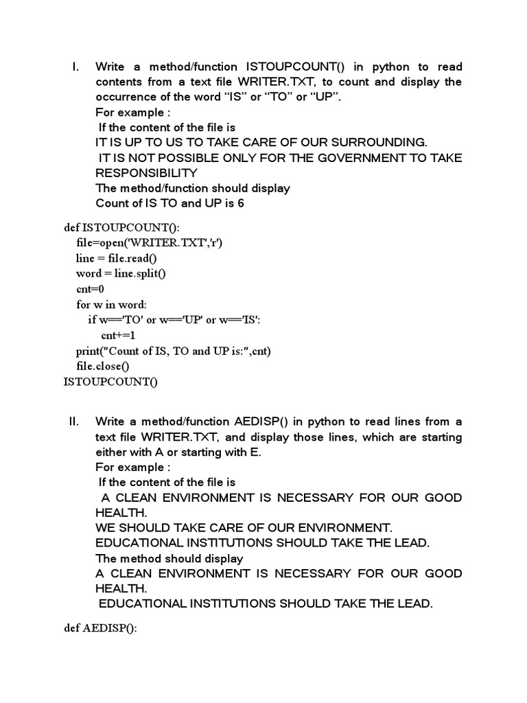 PROGRAMS | PDF | Text File | Computing