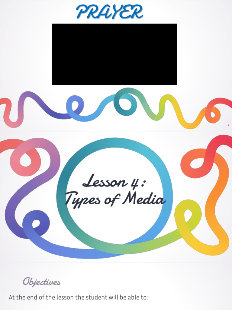 Lesson 4 Types of Media | PDF | Mass Media | Information