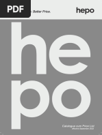 Hepo Price List 2024 | PDF | Door | Screw