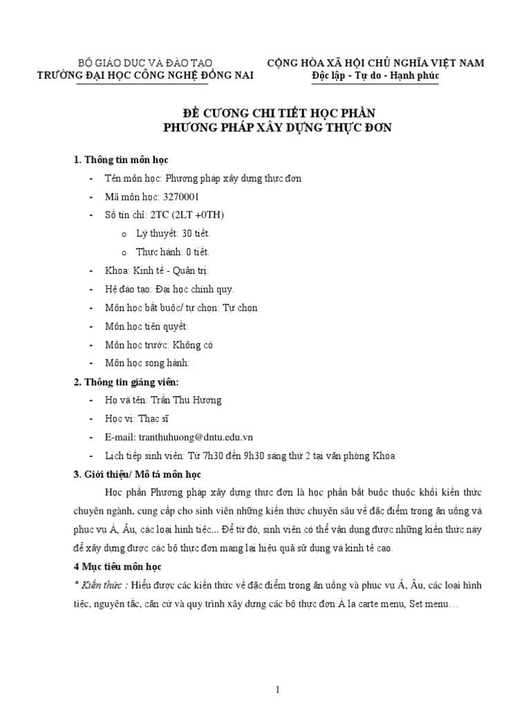 Phương Pháp Xây D NG TH C Đơn | PDF