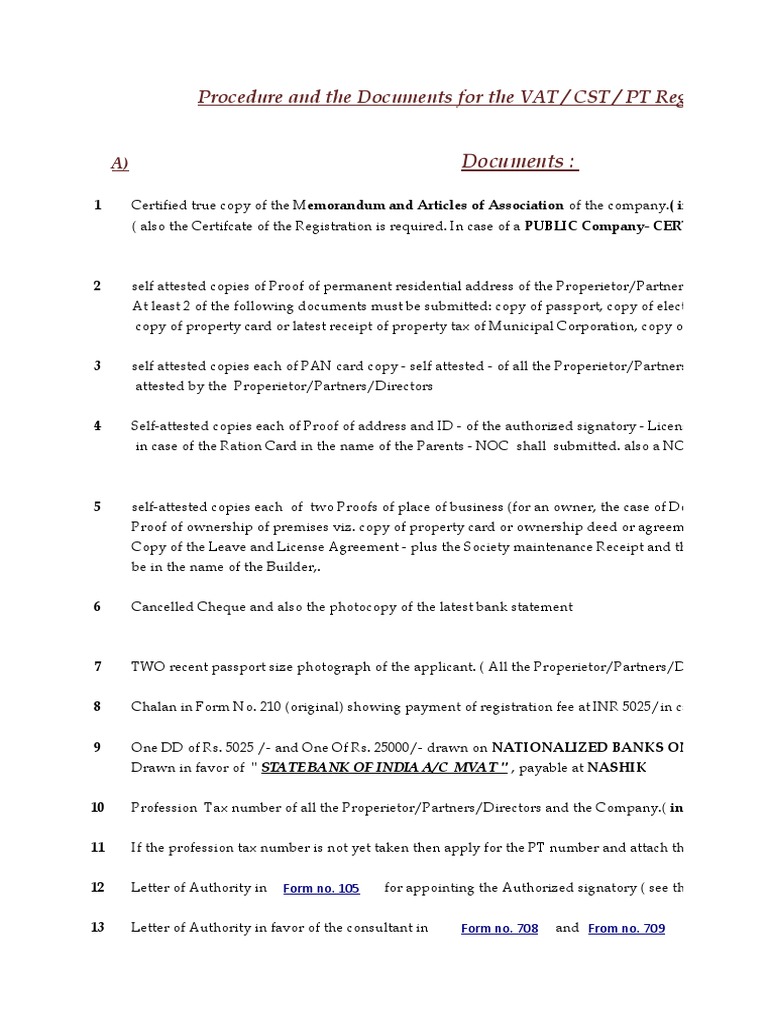 VAT Procedure in Maharashtra | PDF | Justice | Crime & Violence