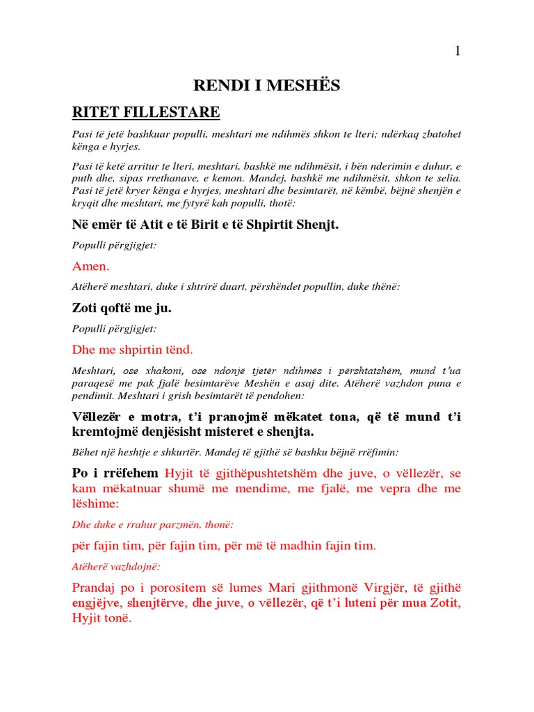 Rendi I Meshës Me Popull PDF | PDF