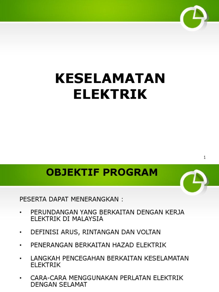 Keselamatan Elektrik | PDF
