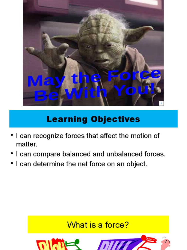 Understanding Balanced and Unbalanced Forces | PDF | Force | Tension ...