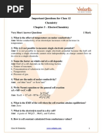 Class Xii Chemistry Ncert Textbook Solution Chapter 2 Electrochemistry | PDF | Electrochemistry ...