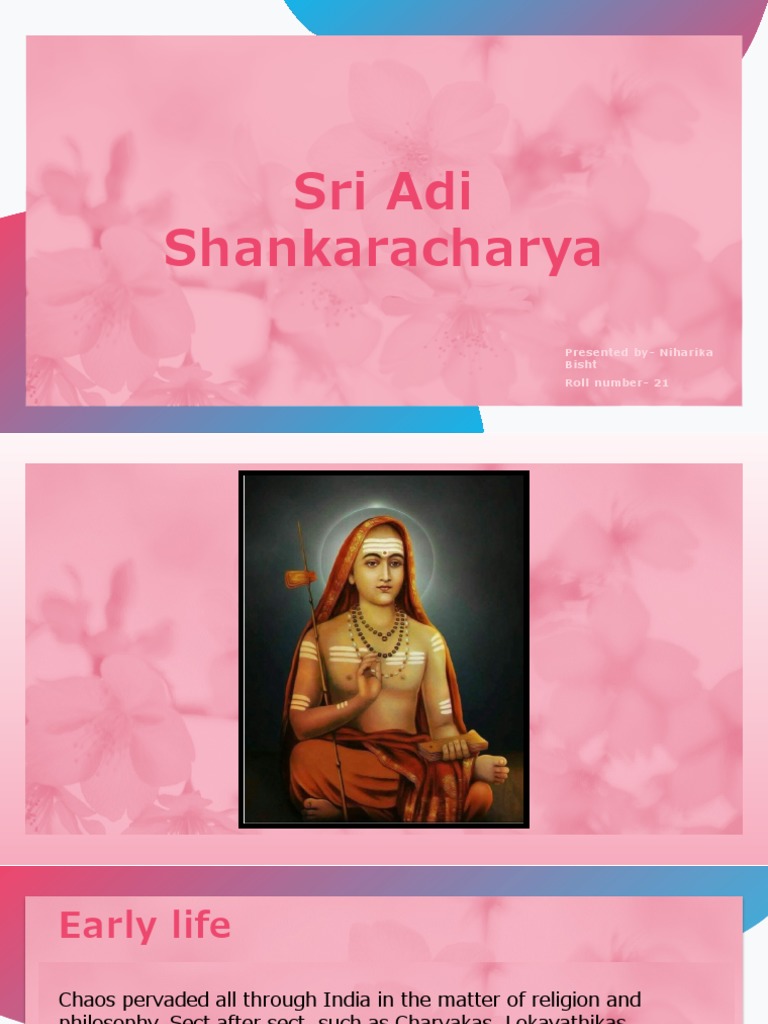 Sri Adi Shankaracharya | PDF | Brahman | Upanishads