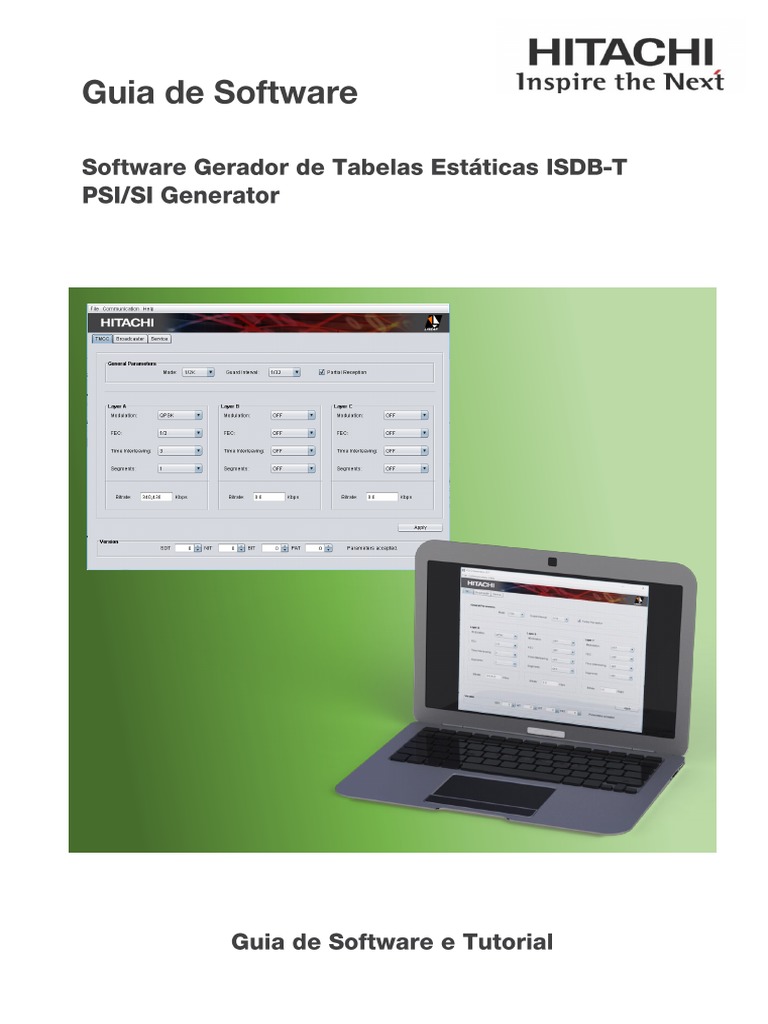 Hitachi Guia Software Gerador Tabelas PSI SI Generator R05 | PDF | Rede ...