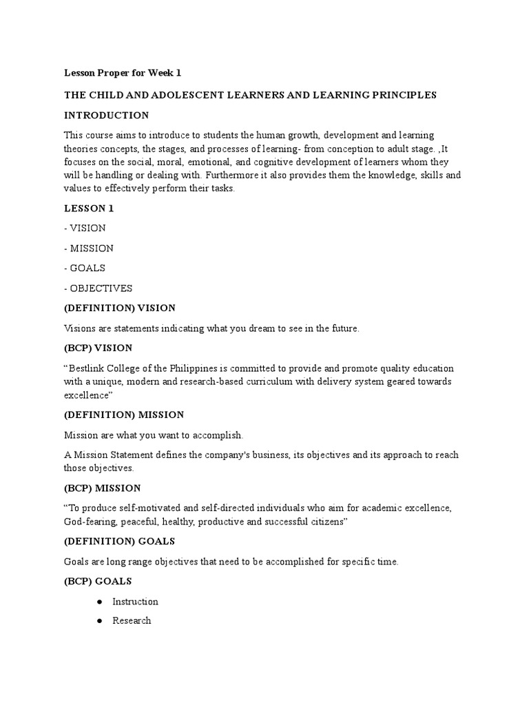 Ped 1 Prelim Reviewer | PDF Ped 1 Prelim Reviewer | PDF