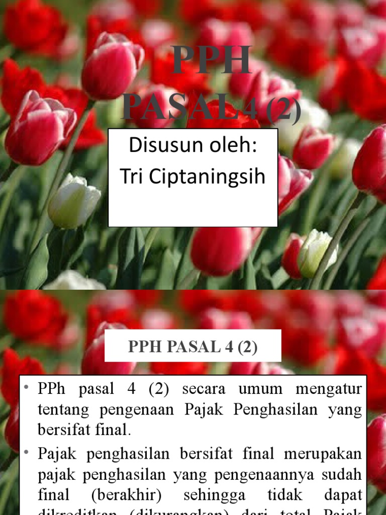 PPH Pasal 4 2 | PDF