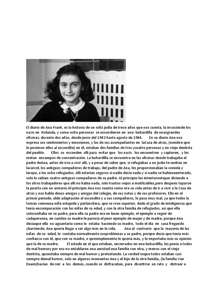 El Diario de Ana Frank | PDF