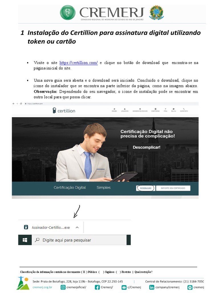 Manual de Instalacao para Uso Do Certificado Digital Token | PDF ... Manual de Instalacao para Uso Do Certificado Digital Token | PDF ...