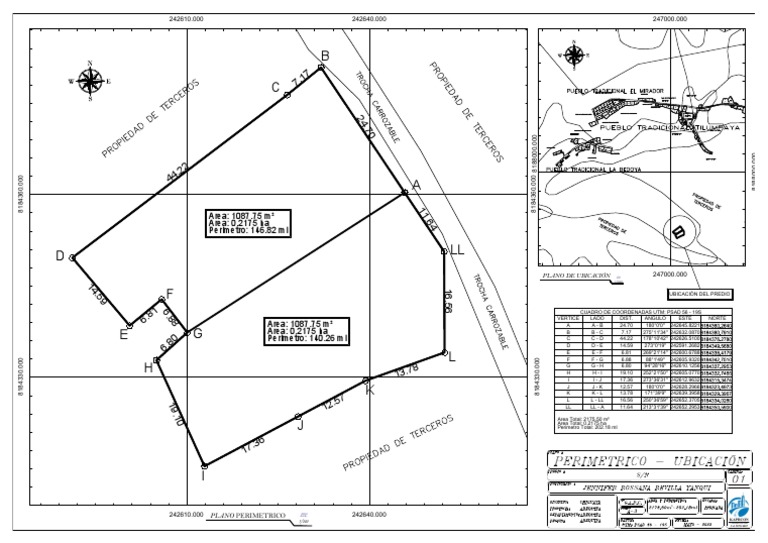 01.plano Final Perimetro | PDF