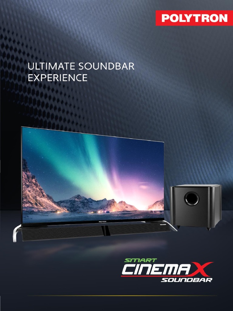 Polytron Smart Cinemax Soundbar | PDF
