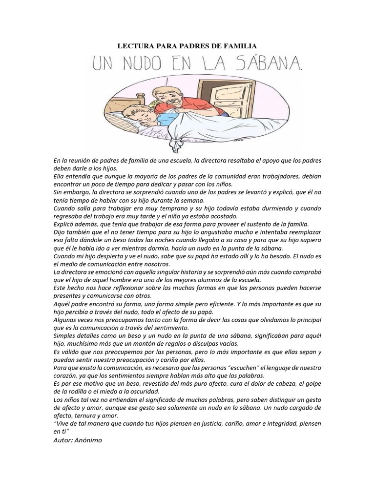 Lectura para Padres de Familia | PDF | Amor