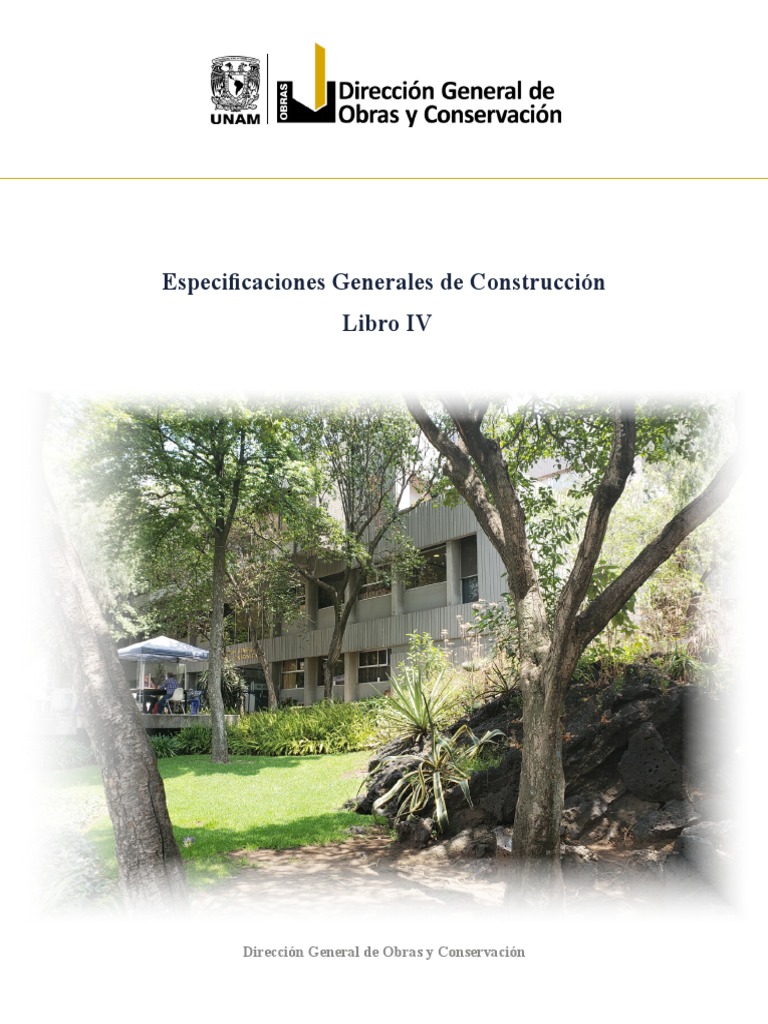 Especificaciones Generales de Construccion LIBRO IV | PDF | México | Pintar
