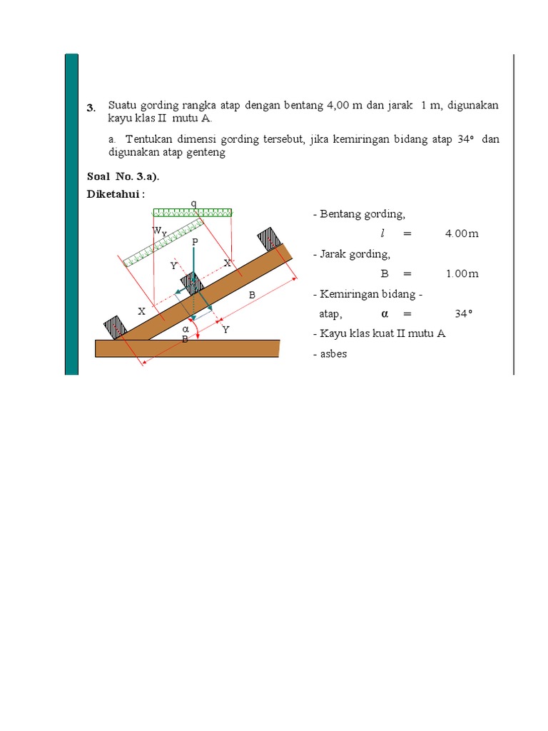 Dimensi Gording | PDF