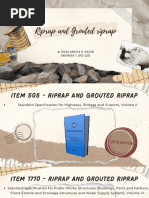 Grouted Riprap Specifications Guide | PDF | Construction Aggregate ...