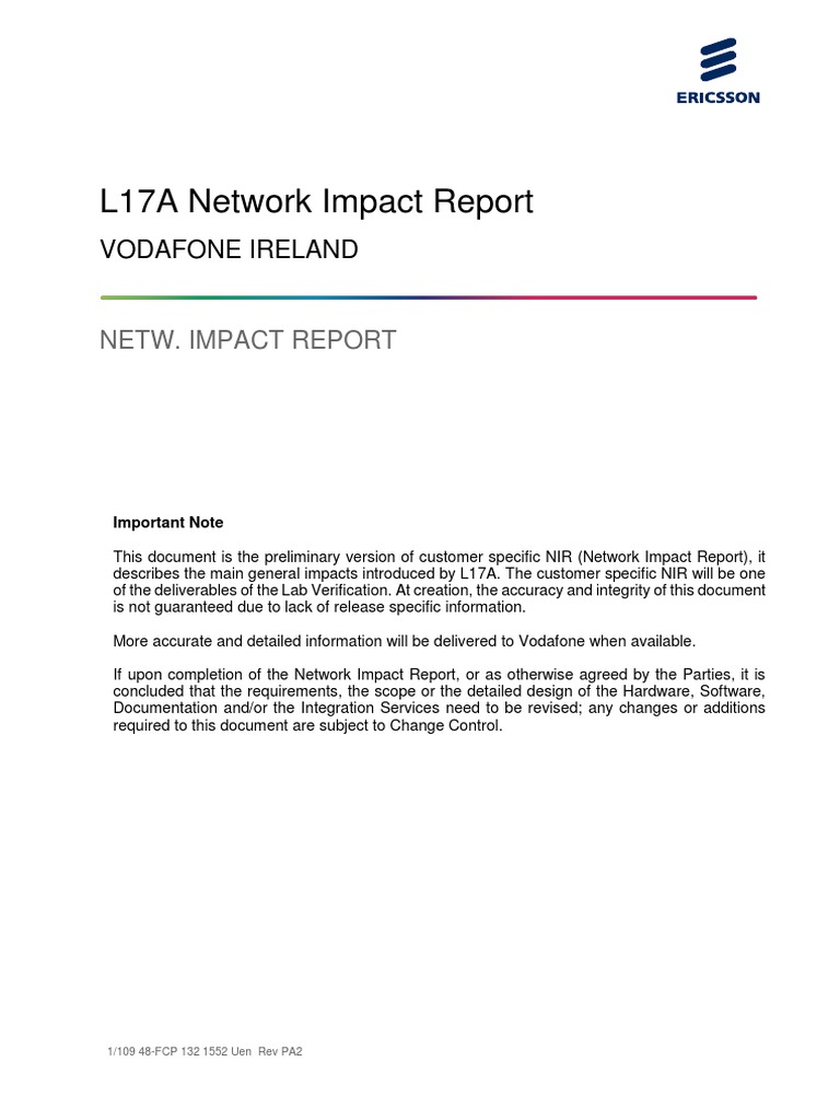 Vfe Ie Lte Ran L17a | PDF | Lte (Telecommunication) | Telecommunications Standards
