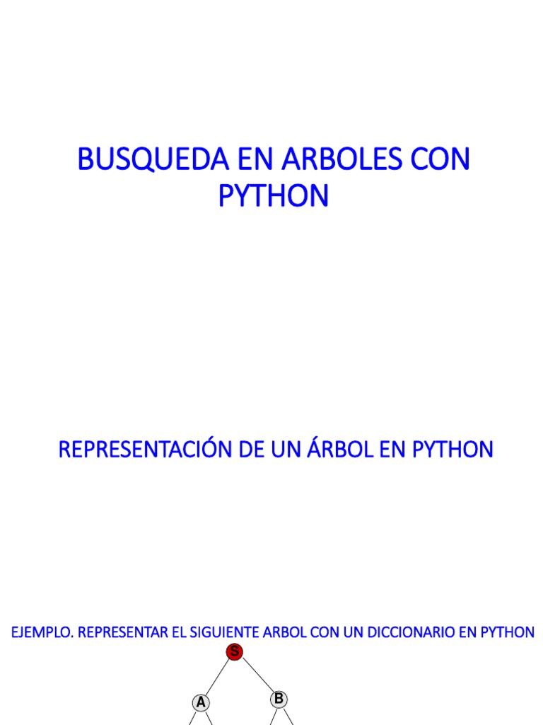 8 5busqueda 3 Python 1 | Descargar gratis PDF | Python (lenguaje de programación) | Algoritmos y ...