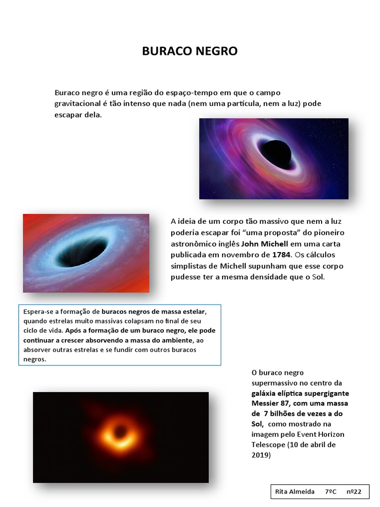 Buraco Negro | PDF