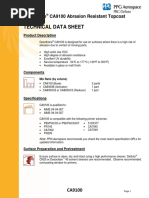 CA8800 Polyurethane Topcoat Series | PDF | Physical Sciences | Materials