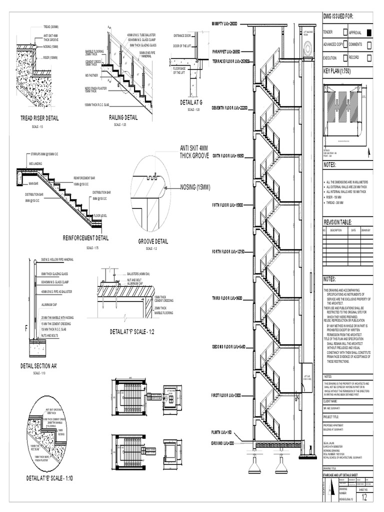 Staircase | Download Free PDF | Buildings And Structures | Building ...