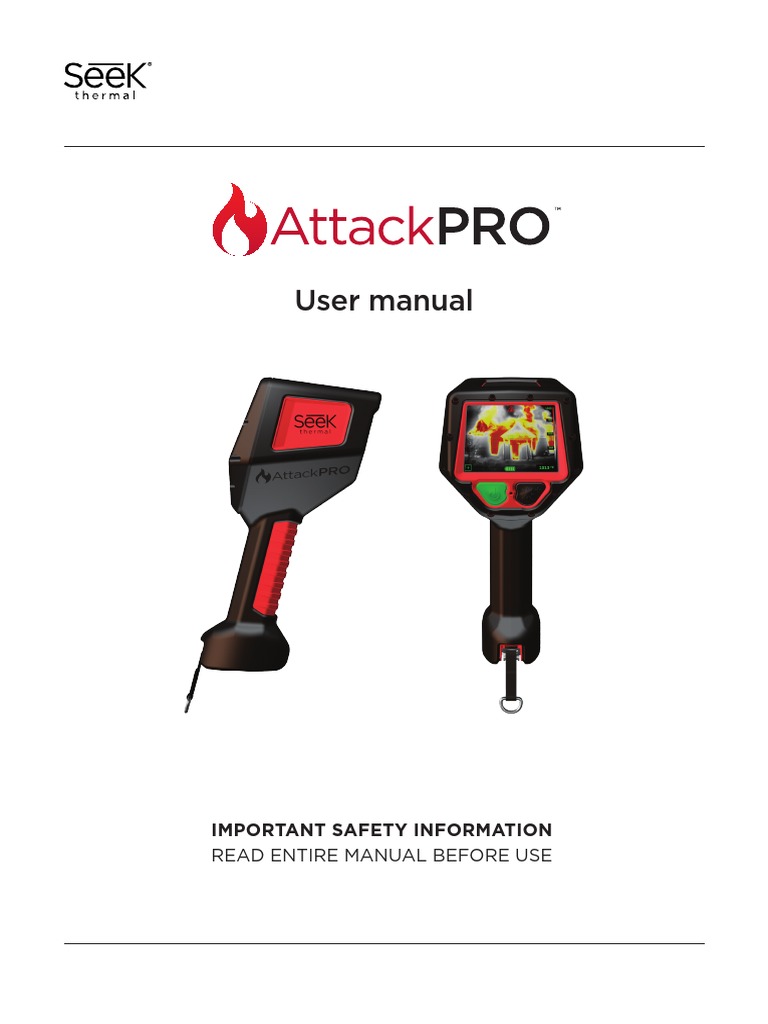 Attackpro User Manual All Languages v1 | Download Free PDF | Thermography | Battery Charger