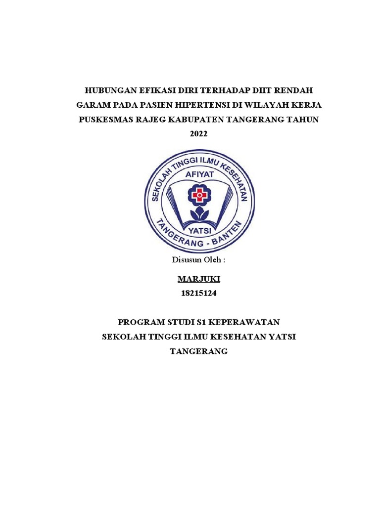 Bab 1 Hipertensi | PDF | Pengembangan Diri