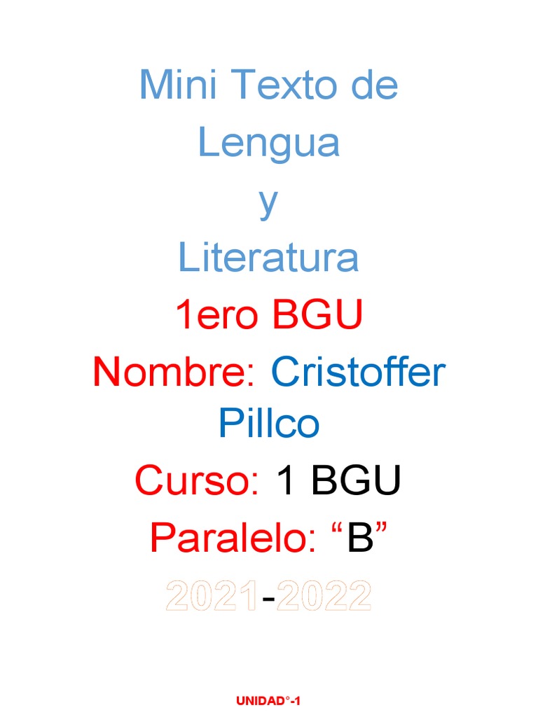 Deber de Lengua y Literatura (Mini Texto) | PDF | Odiseo