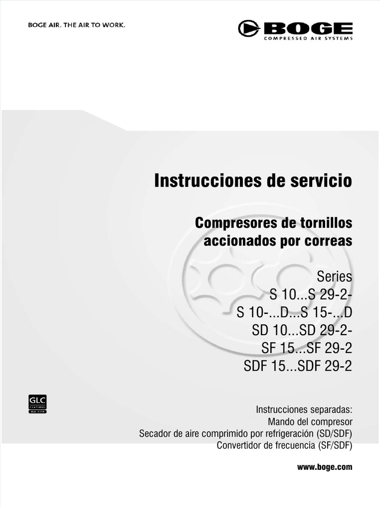 Manual de Op s29 3 Manual Operacion | PDF | Tornillo | Bienes manufacturados