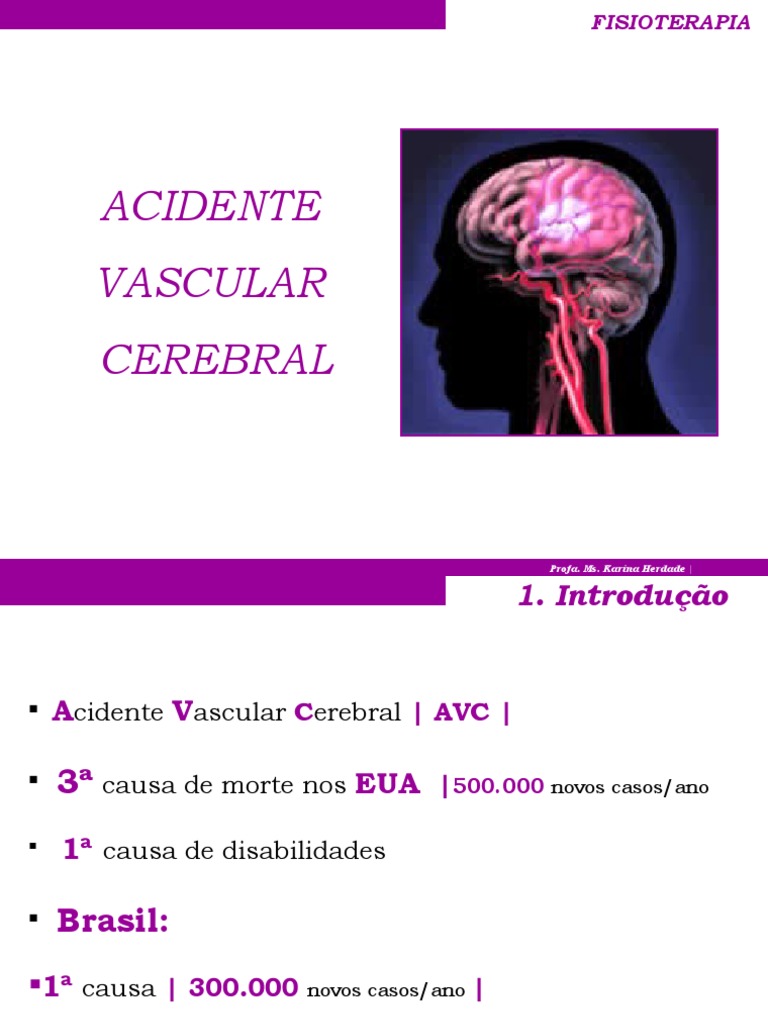 Aula Idoso AVC | PDF | AVC | Sistema visual