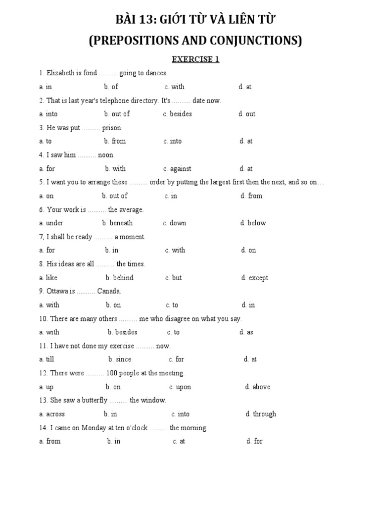 BT Liên T, Gi I T | PDF