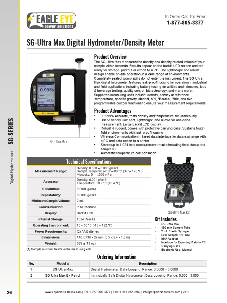 Eagle Eye SG-Ultra Max Catalog V1.1 | PDF | Density | Personal Computers